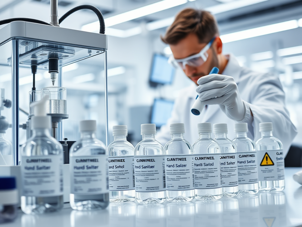 Hand Sanitizer Testing US Lab